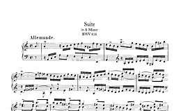 Suite Piano - Partituren - Cantorion - Gratis partituren, gratis bladmuziek