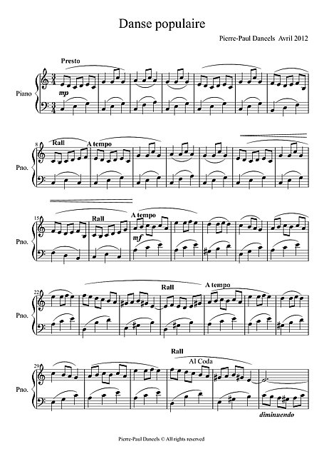 Partituur - Partituren - Cantorion - Gratis partituren, gratis bladmuziek